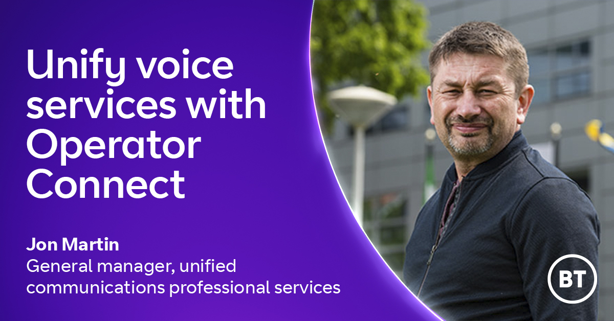 Unify your voice services and your collaboration apps with Operator ...