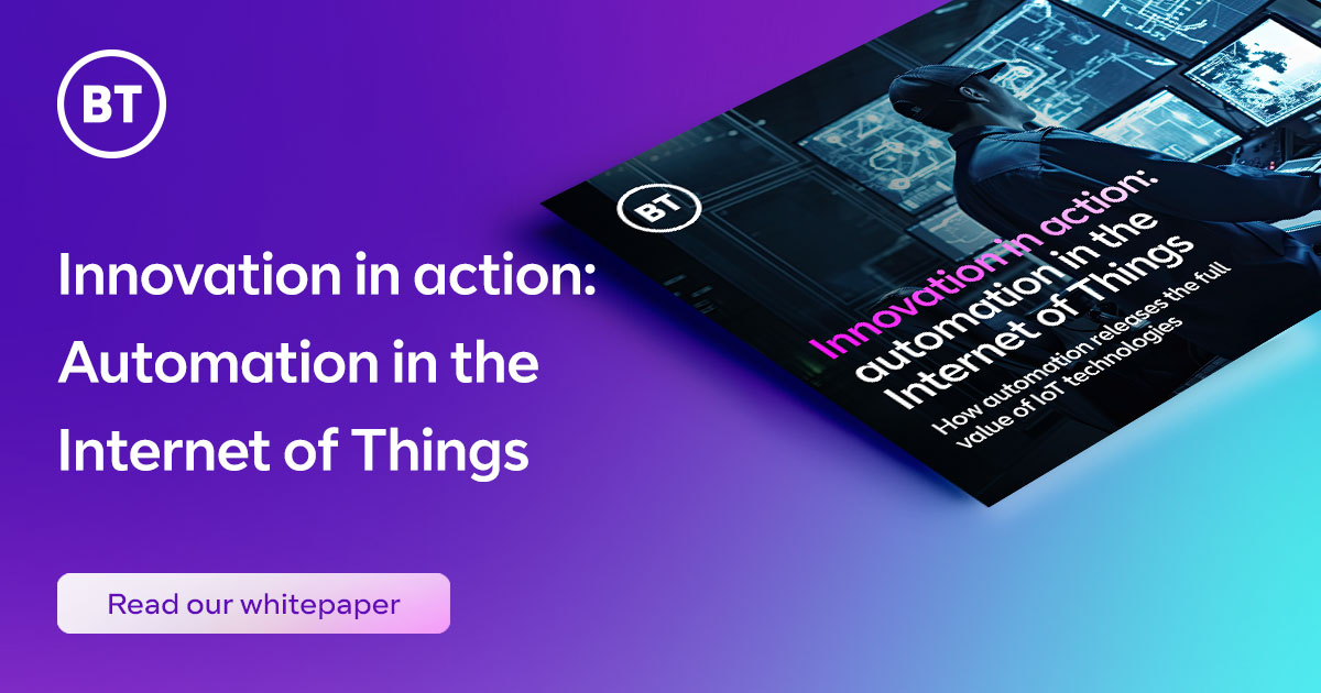 Automation in the Internet of Things | BT